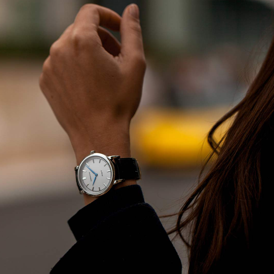 Corniche Heritage 36 White SS – redarmywatches.com